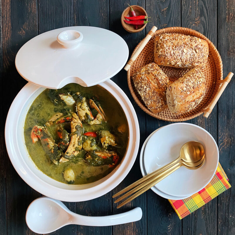 Dominican callaloo soup recipe - Dominica Gourmet