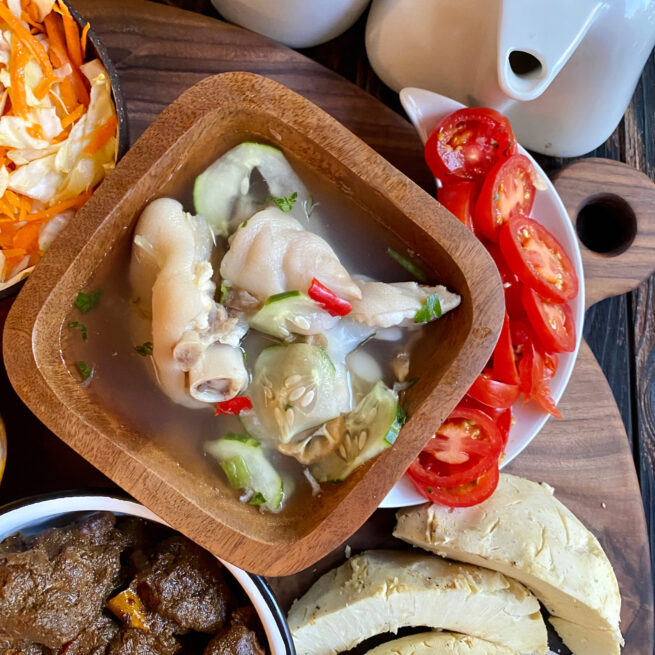 Dominica creole breakfast platter - Dominica Gourmet