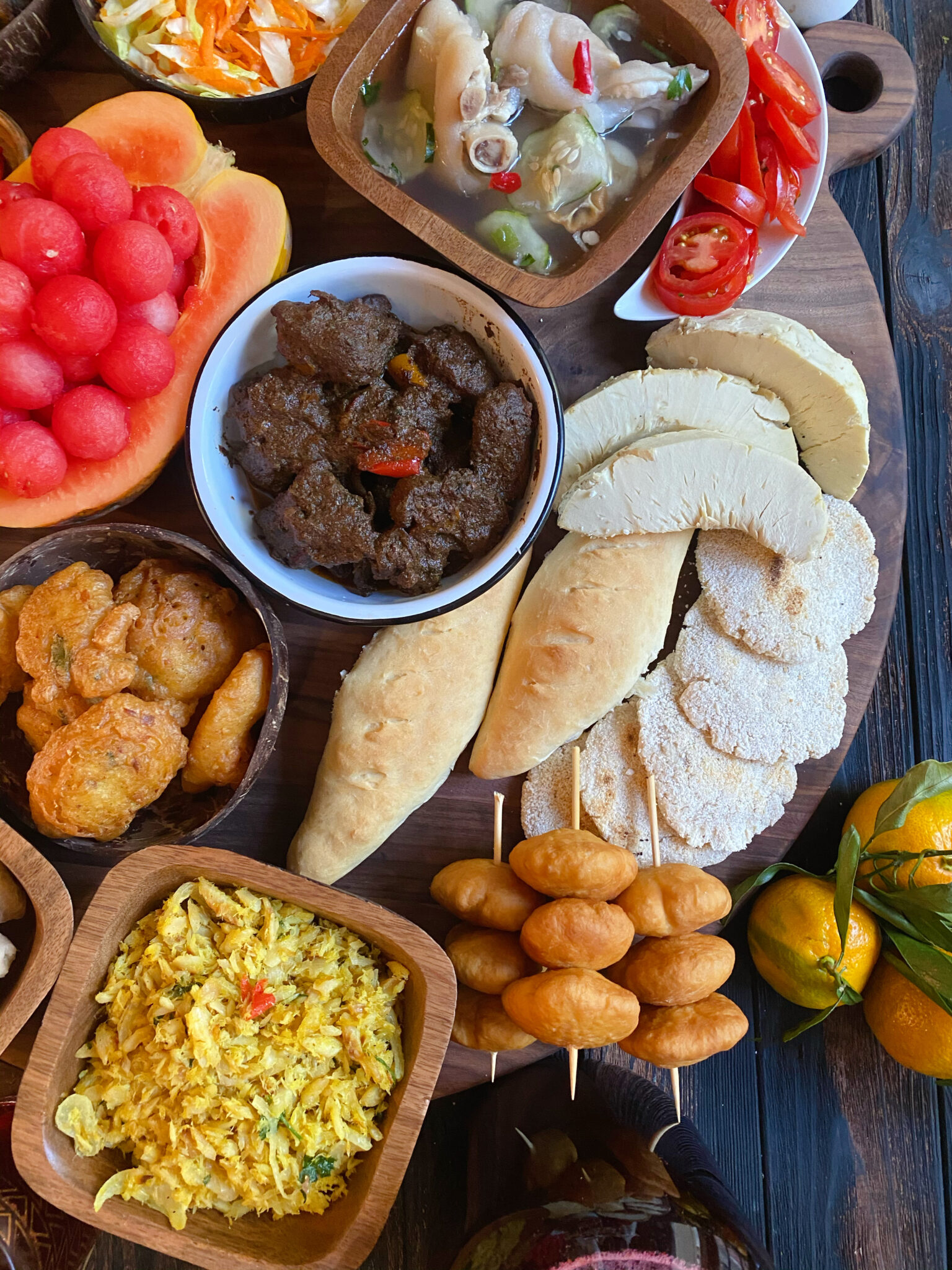 Dominica creole breakfast platter - Dominica Gourmet