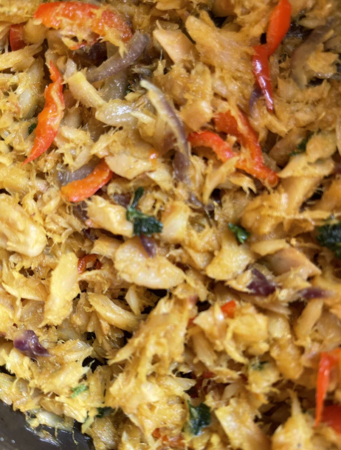 Rice balls stuffed with saltfish - Dominica Gourmet