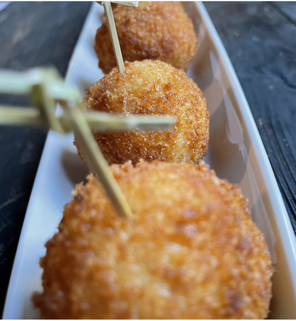 Rice balls stuffed with saltfish - Dominica Gourmet