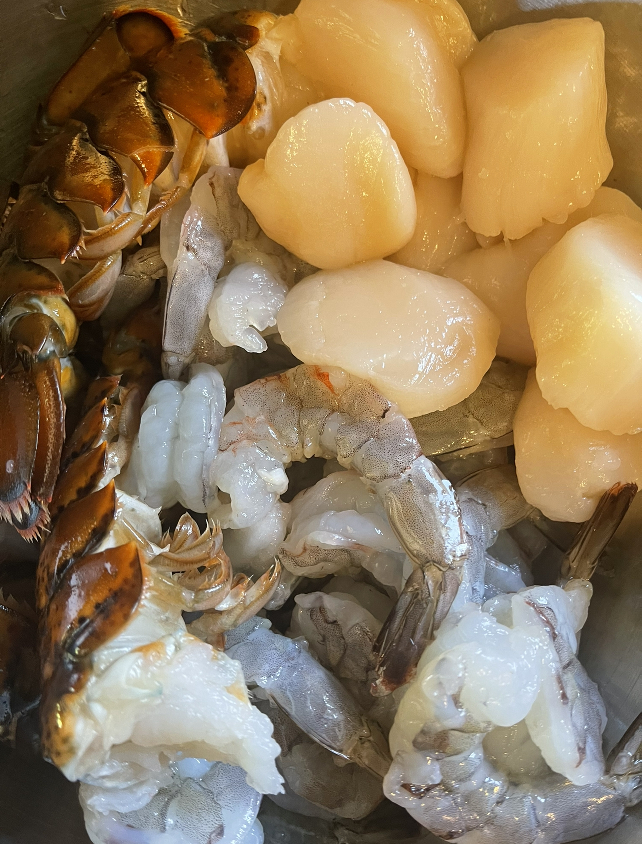 Creamy seafood rasta pasta - Dominica Gourmet